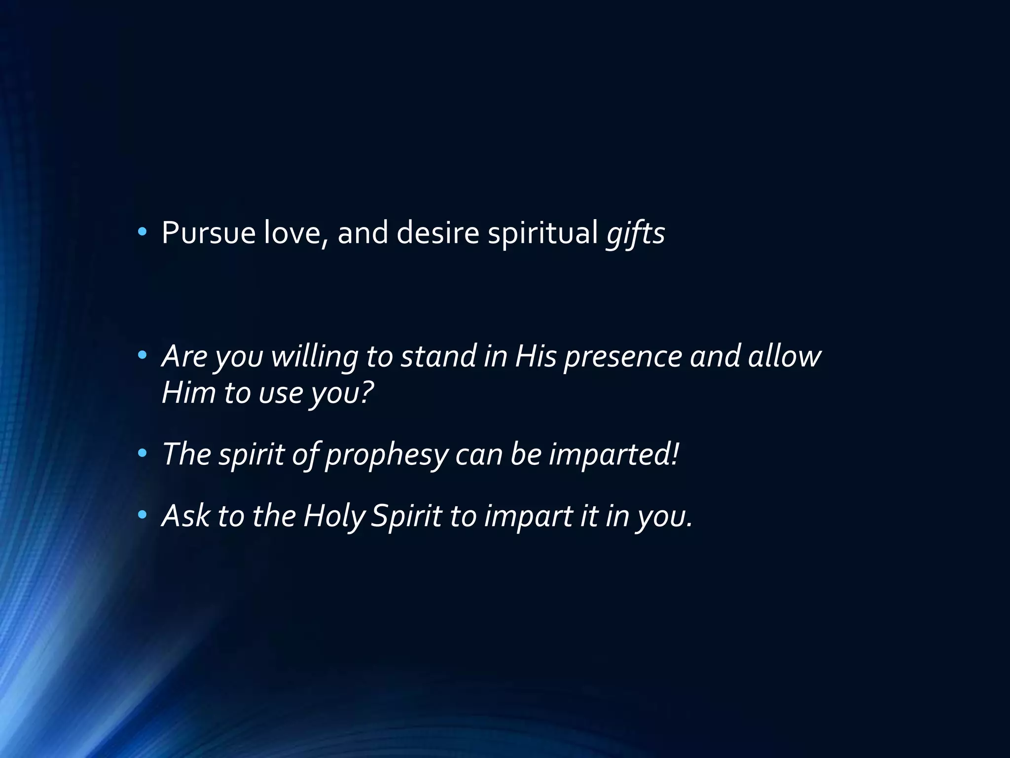 Are you called to be a Prophet? Called, chosen, and empowered | PPTX
