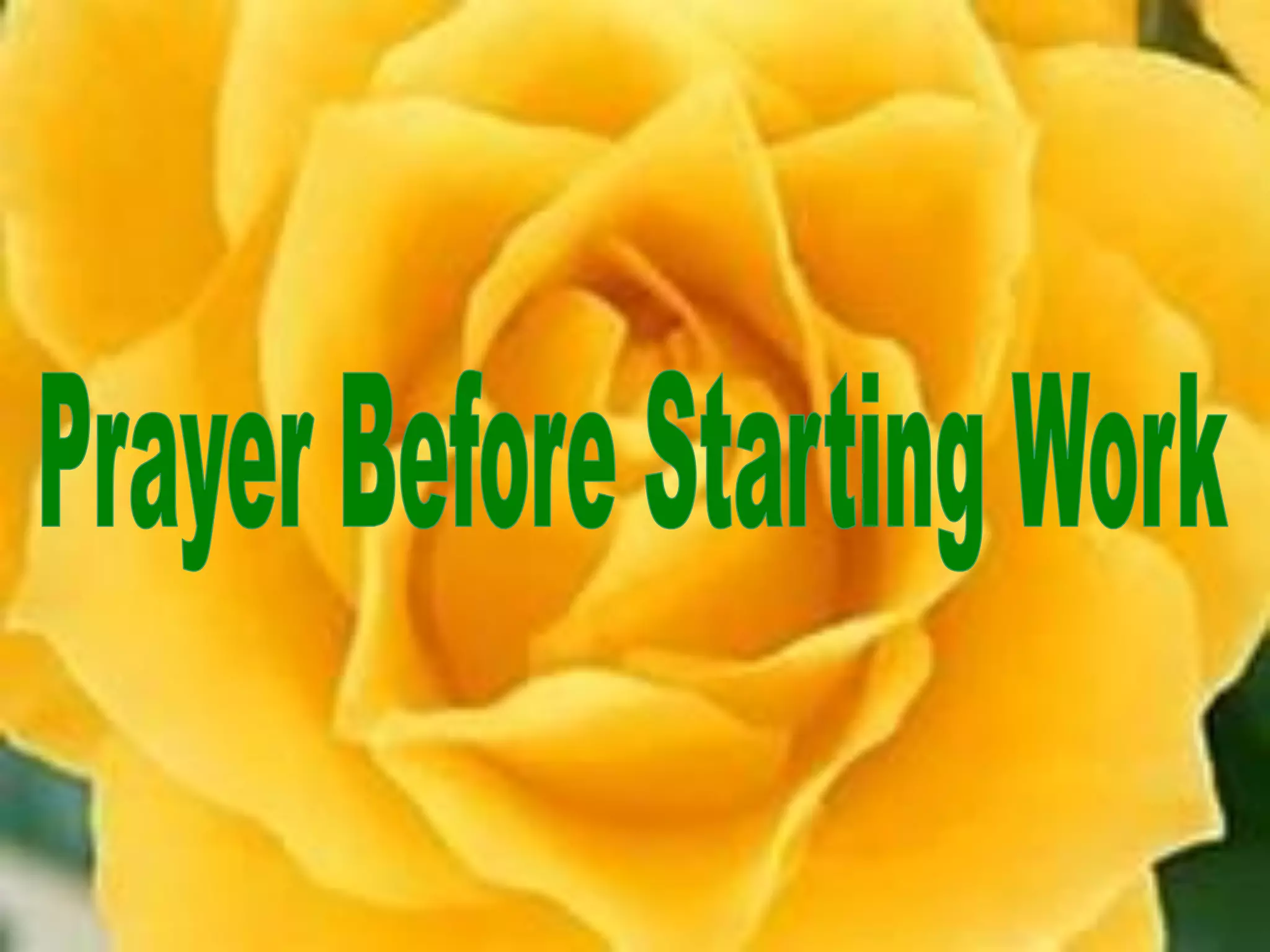 Called To Work: Prayer for the Workplace | PDF