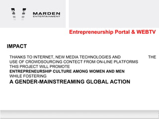 WEB TV CHANNEL for Female Entrepreneurship | PDF | Internet | Computing