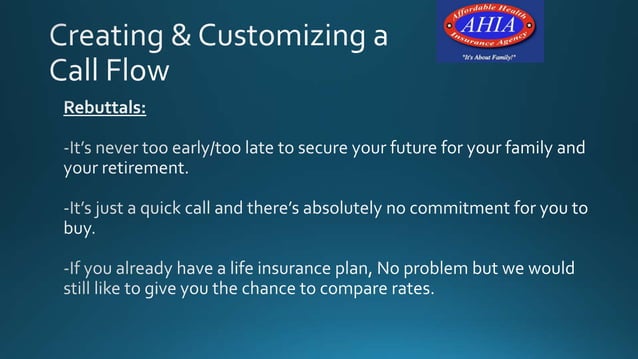 Call flow(scripting)call center training sales | PPTX