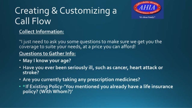 Call flow(scripting)call center training sales