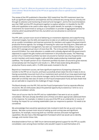 call for evidence PPF.pdf