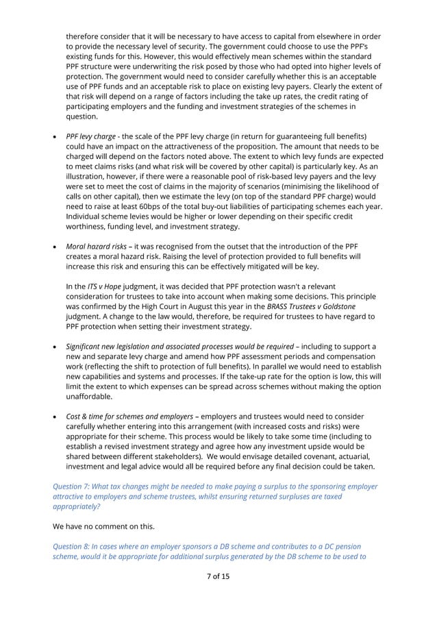 call for evidence PPF.pdf