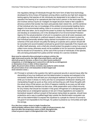 Call for justice stand alone statutory power | PDF