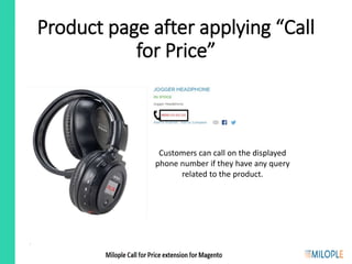 Magento Call for price extension: User Guide | PPTX | Coupons and Discounts | Shopping