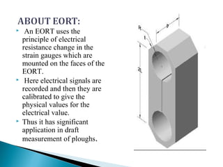Callibration of EORT for draft requirement in test soil bin | PPT