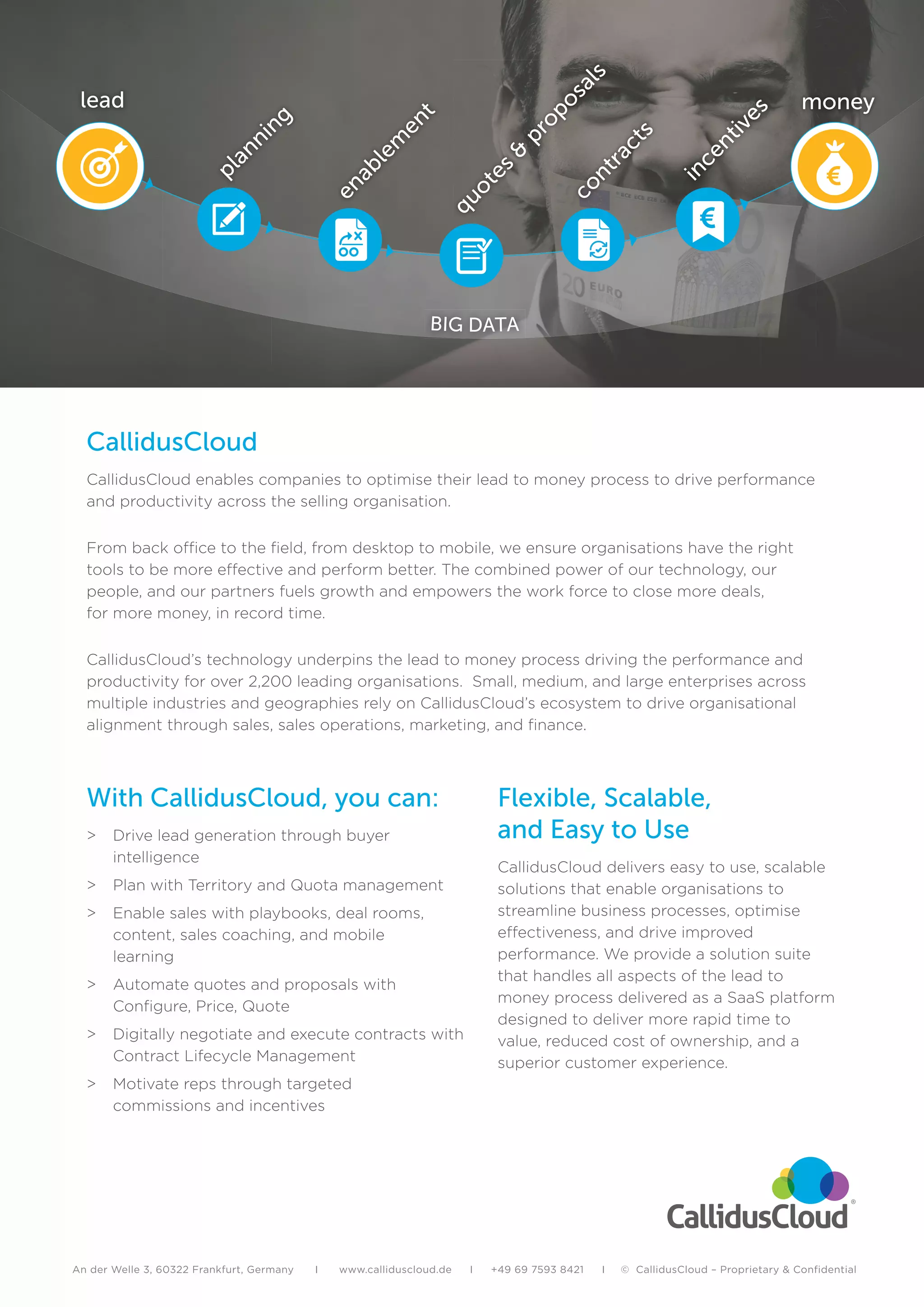 Callidus Cloud - What is lead to money | PDF