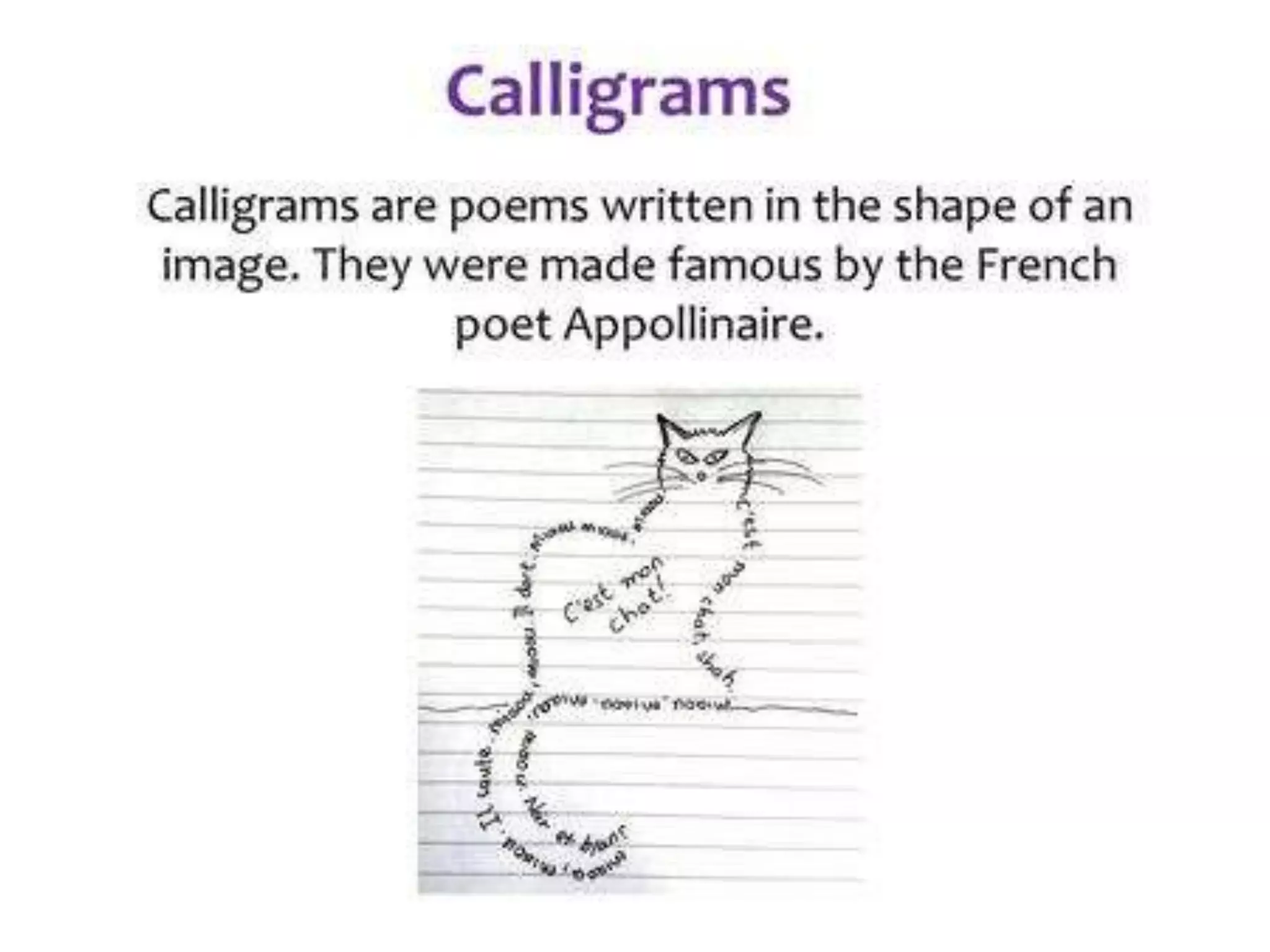 Calligrams | PPTX