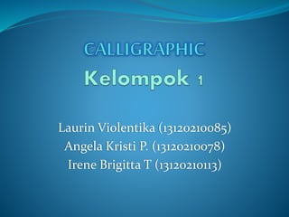 Calligraphic | PPT