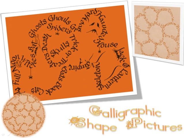 Calligraphic Shapes | PPT