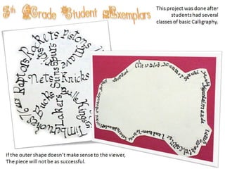 Calligraphic Shapes | PPT