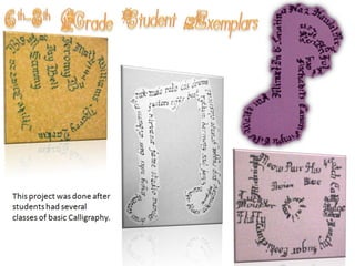 Calligraphic Shapes | PPT