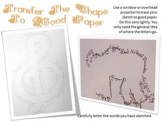 Calligraphic Shapes | PPT