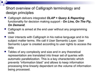 Calligraph overview for emc 09.09.2011