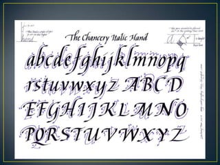 Calligraphy | PPTX
