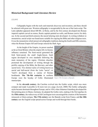 Calligraphy In Interior Design | PDF