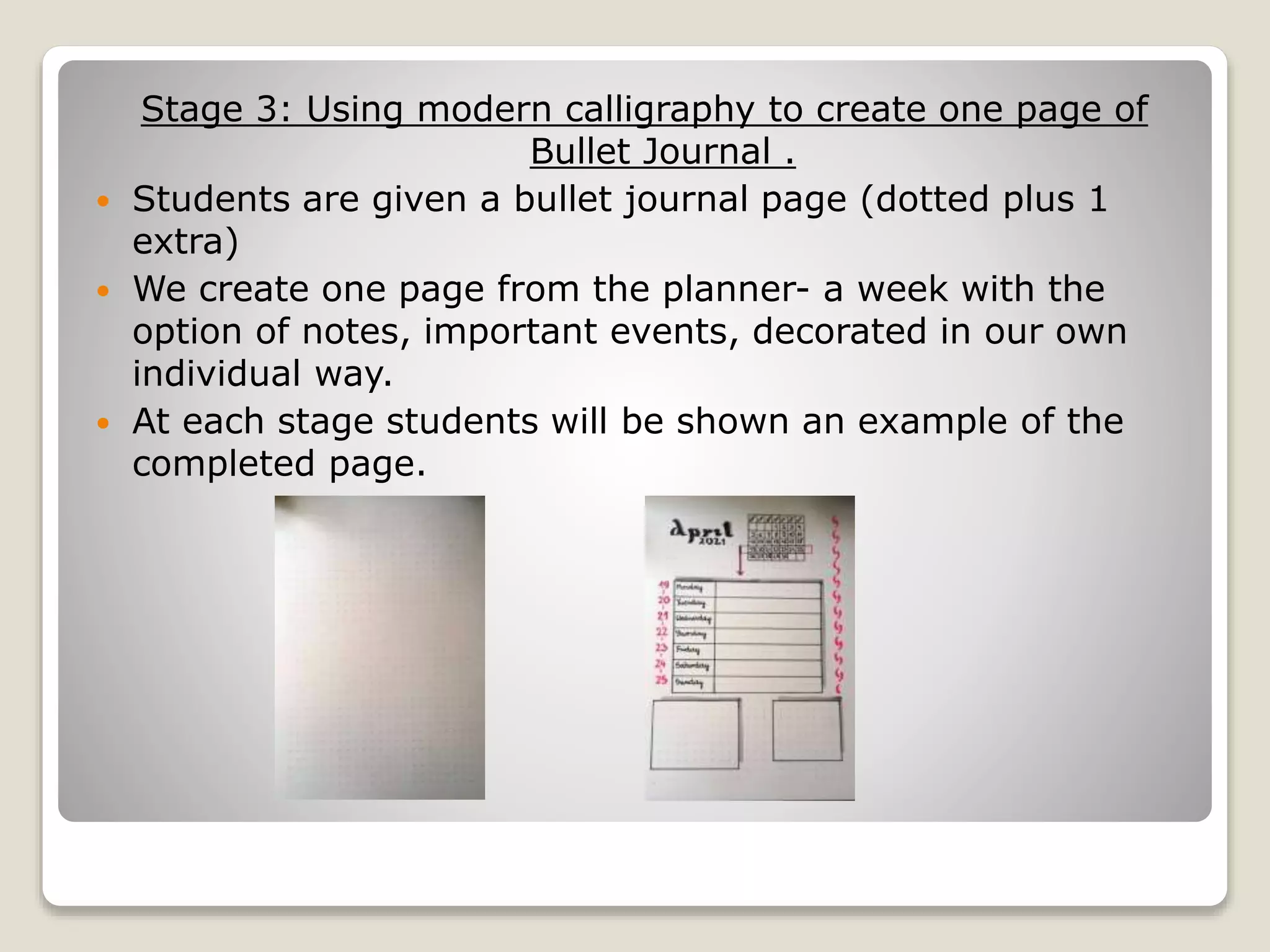 Calligraphy "Past and Present" | PPT