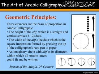 Calligraphy presentation1 0 | PPT