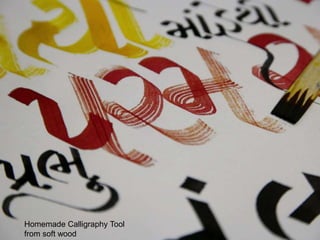 Gujarati Calligraphy - An Introduction | PPTX