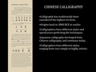 History of Calligraphy | PPTX