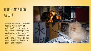 Process for writing japanese calligraphy shodo, and related artworks ...