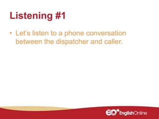 Calling 9-1-1 | PPTX