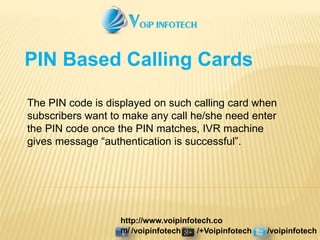 Calling card system | PPT