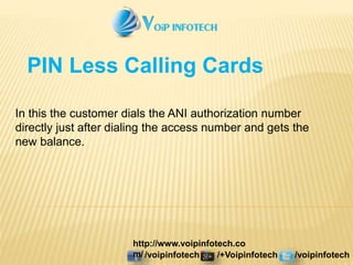 Calling card system | PPT