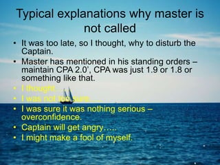 Calling the master | PPT