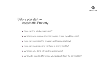 Callison Renovation & Repositioning | PDF