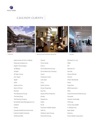 Callison Theme Park Projects | PDF