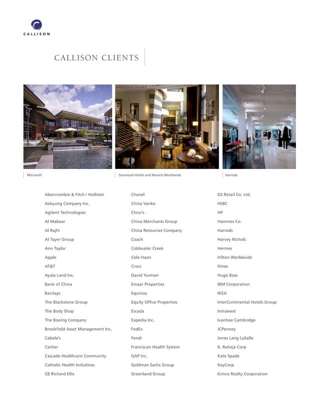 Callison Theme Park Projects | PDF