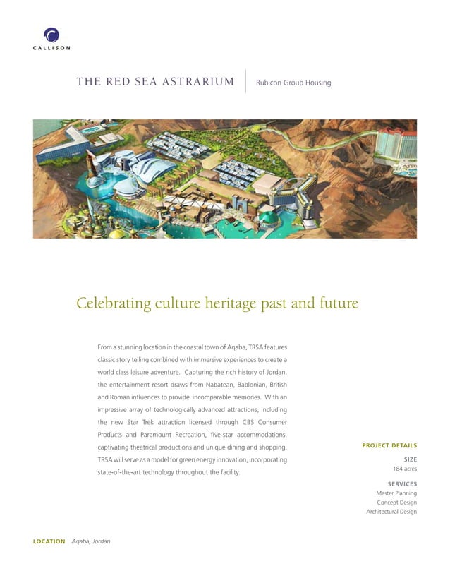 Callison Theme Park Projects | PDF