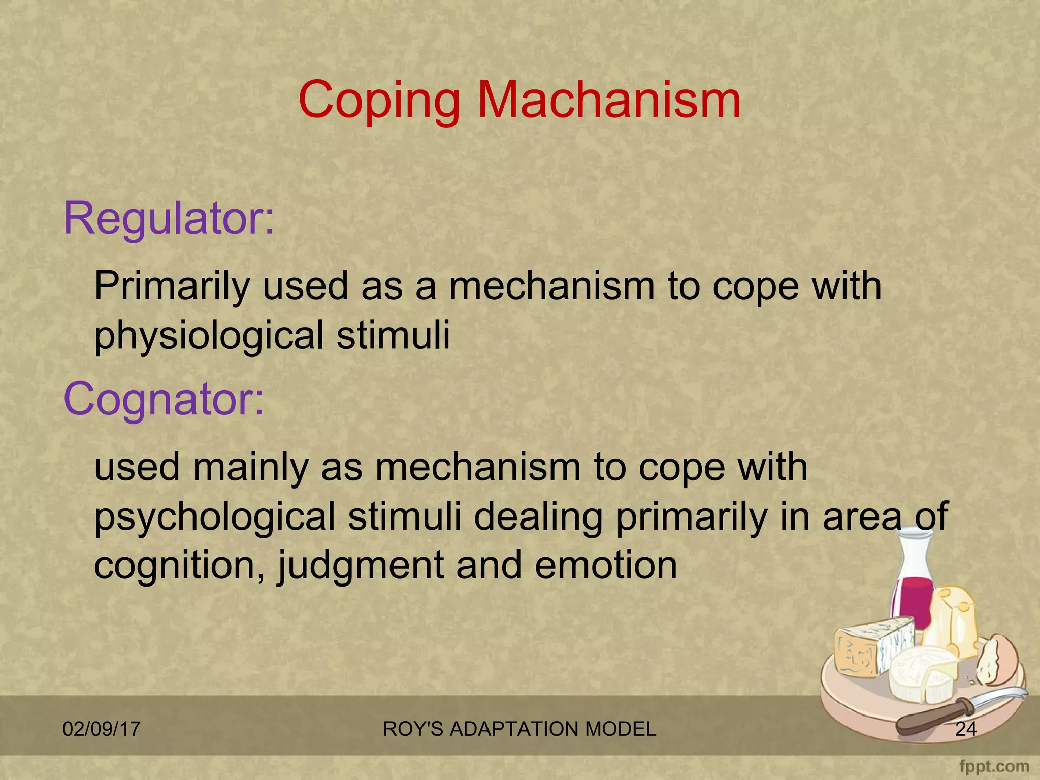 Roy's Adaptation Model | PPT
