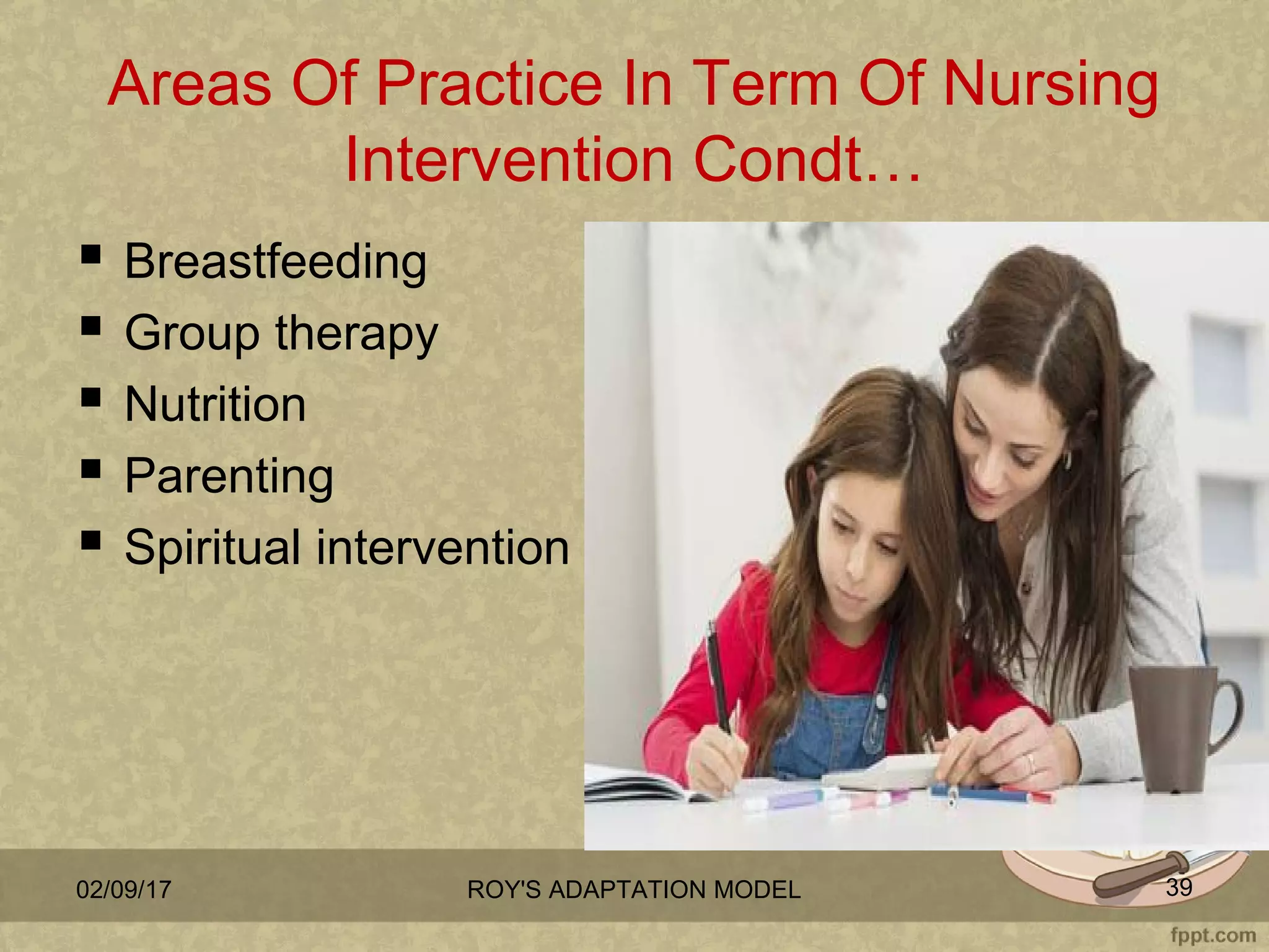 Roy's Adaptation Model | PPT