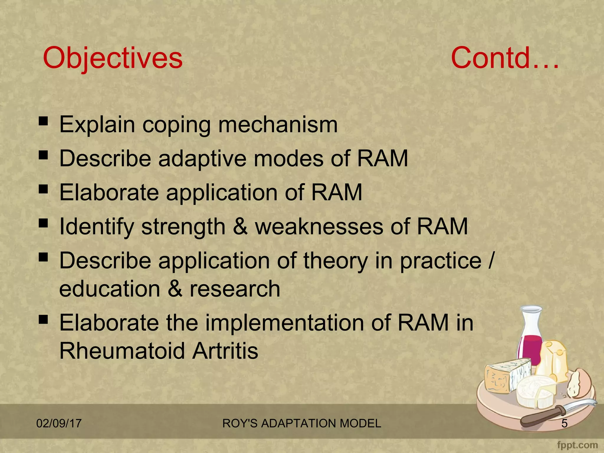 Roy's Adaptation Model | PPT