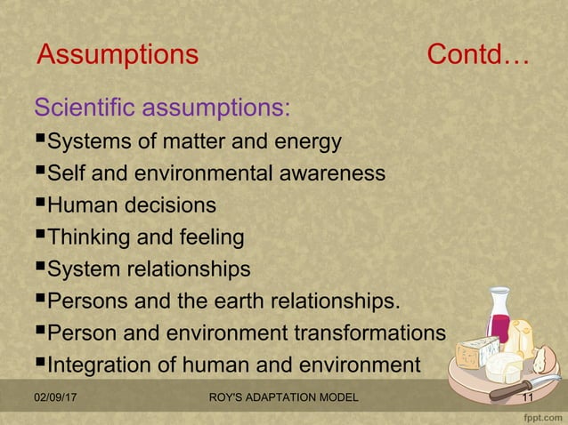 Roy's Adaptation Model | PPT