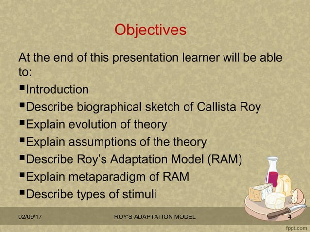 Roy's Adaptation Model | PPT