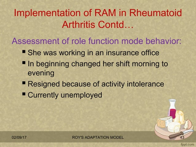Roy's Adaptation Model | PPT