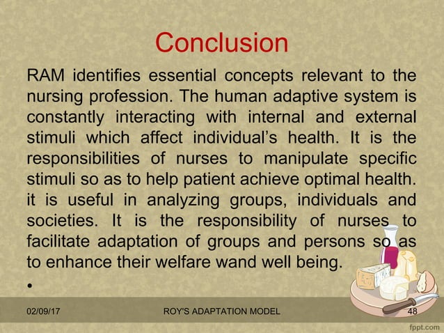 Roy's Adaptation Model | PPT
