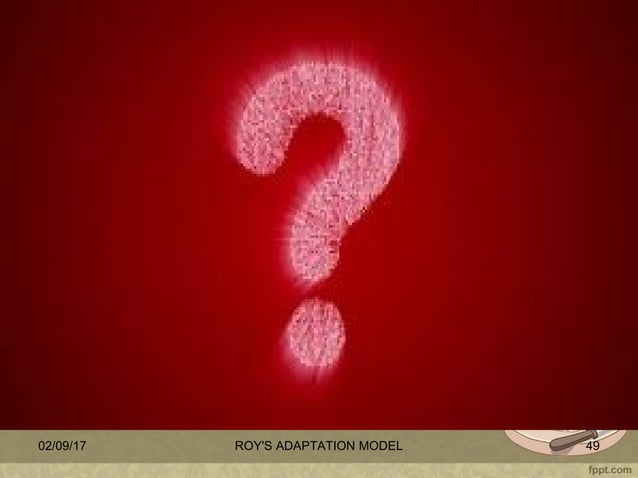 Roy's Adaptation Model | PPT