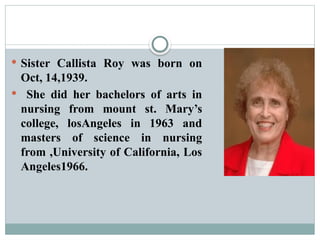 Callista Roy Adoptation Model of nursing | PPTX