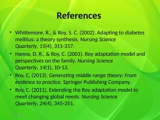 CallistaRoyNursingTheoristTheoryofAdaptation.pptx