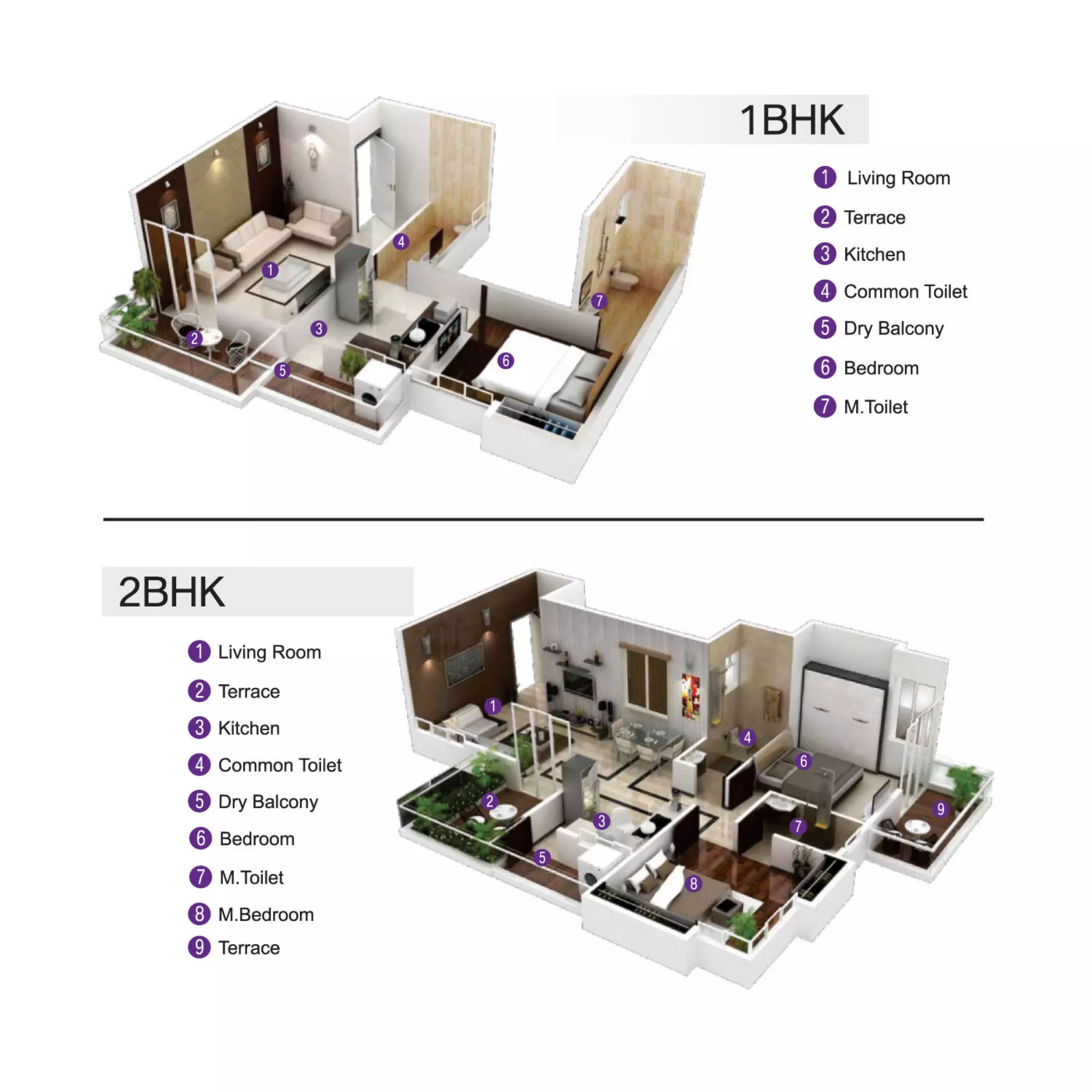 Callisto 1 & 2 bhk homes brochure | PDF