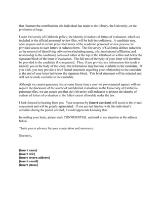 letter of assessment template | DOC