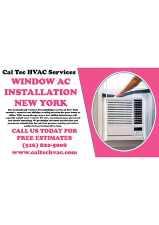 Cal Tec HVAC Services | Air Conditioning Services New York | PDF