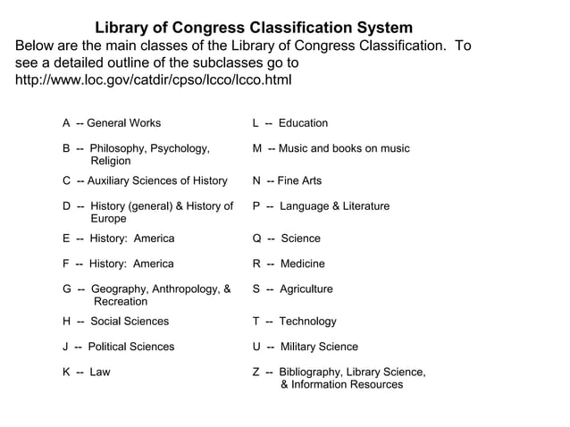 BSC Call numbers 2014 | PPT