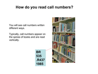Call numbers 2014 | PPT