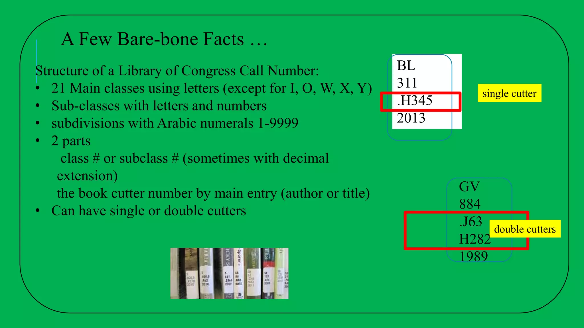 Library of Congress Classification & Call Numbers for Non-Catalogers | PPTX | Books and Literature