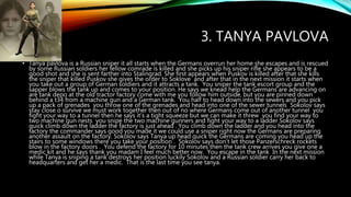 Call of duty finest hour charecters | PPT